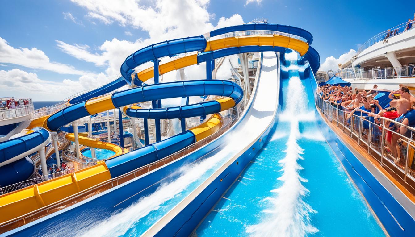 Complete guide to Water Slides on Royal Caribbean's Allure of the Seas