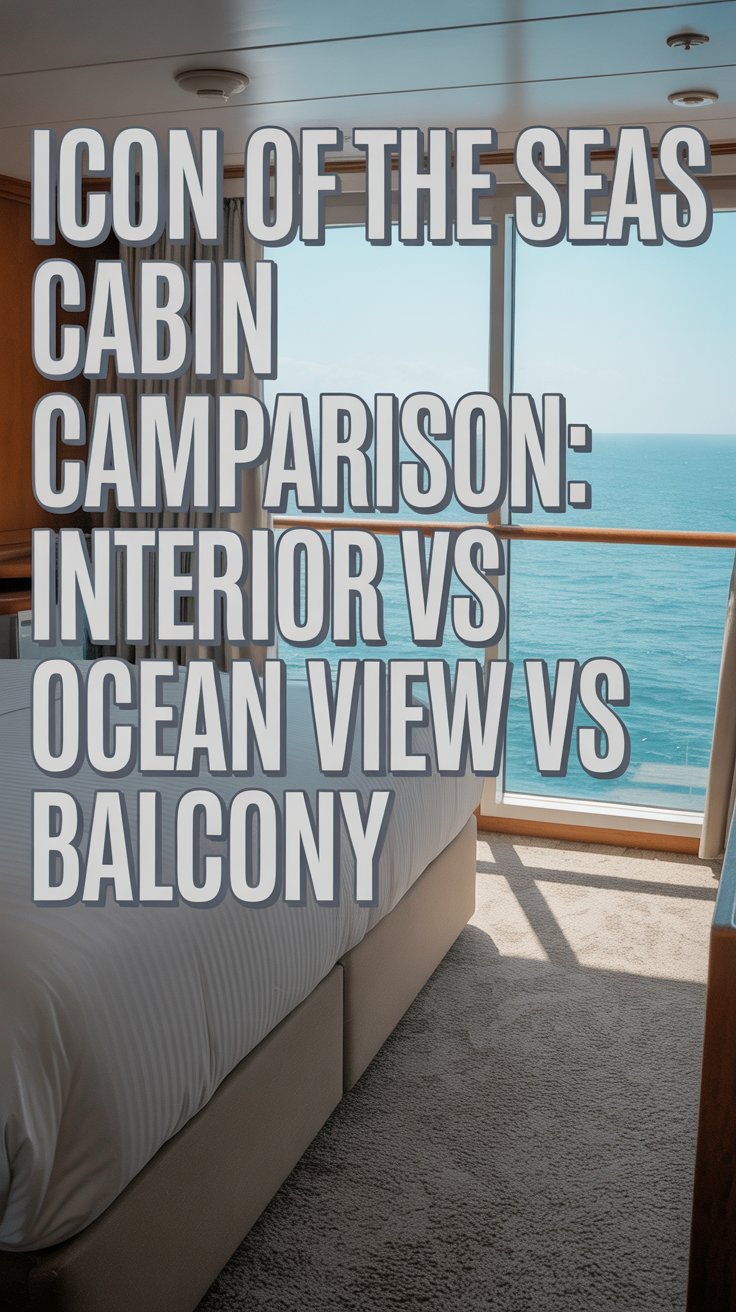 Icon of the Seas Cabin Comparison: Interior vs Ocean View vs Balcony 🛳️