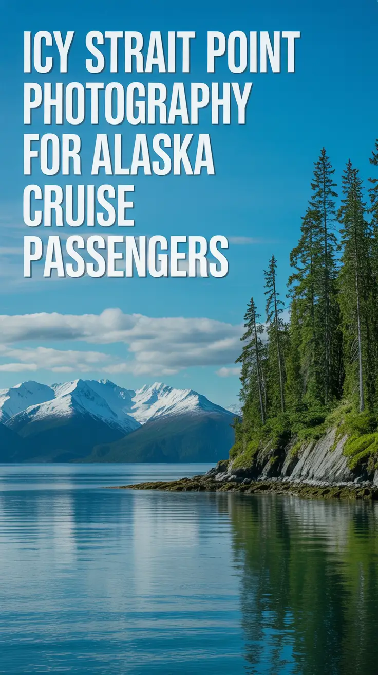 Icy Strait Point Photography for Alaska Cruise Passengers 🛳️
