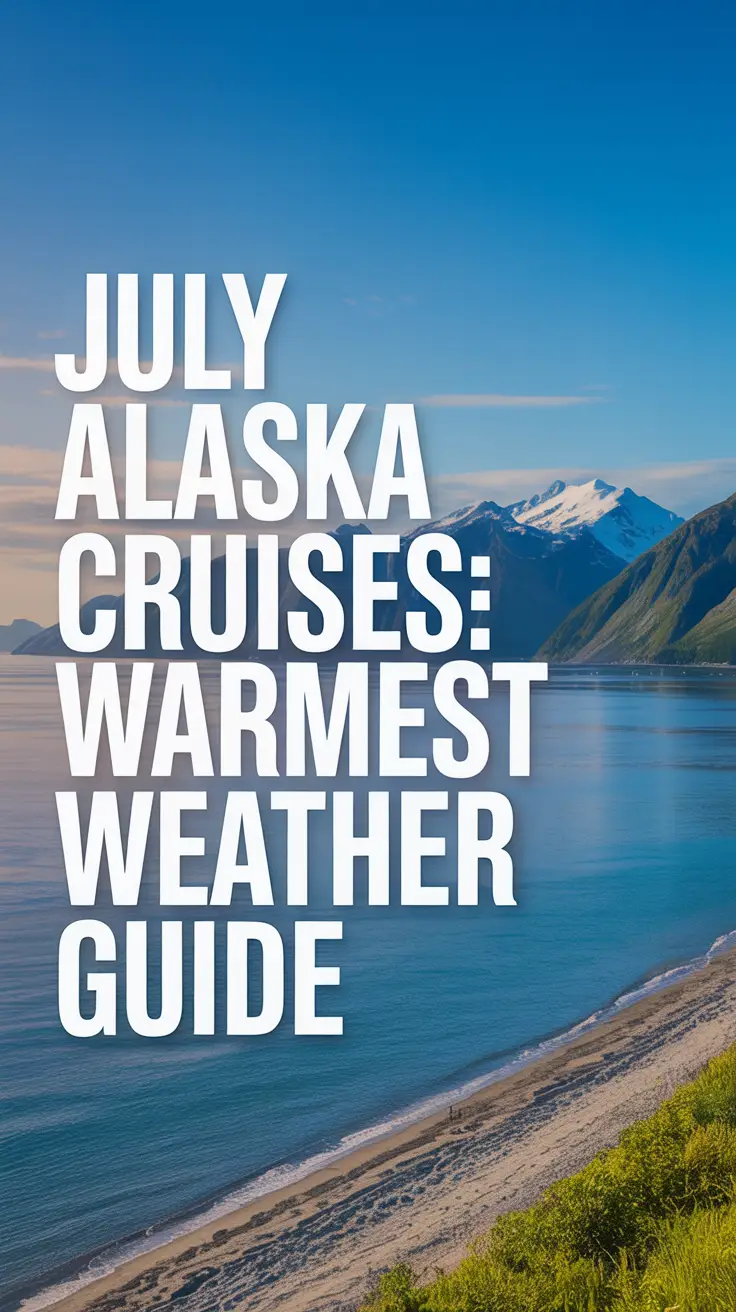 July Alaska Cruises: Warmest Weather Guide 🛳️
