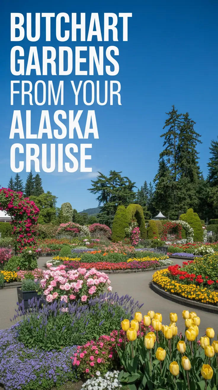 Butchart Gardens from Your Alaska Cruise 🛳️