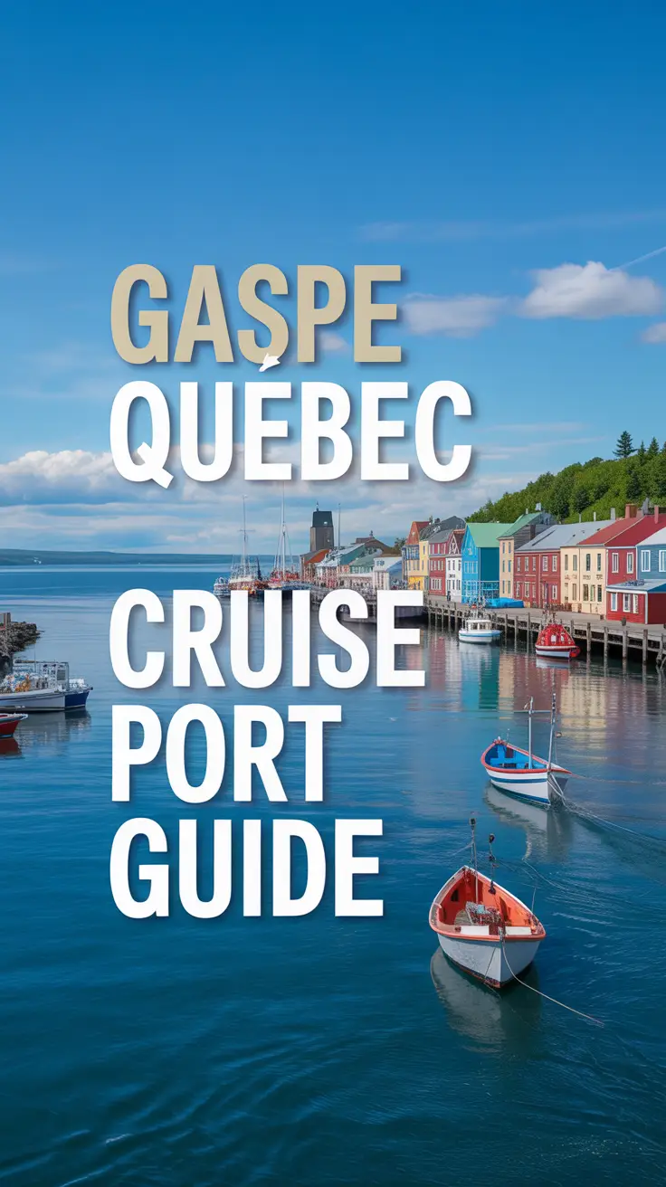 Gaspe Quebec Cruise Port Guide 🛳️