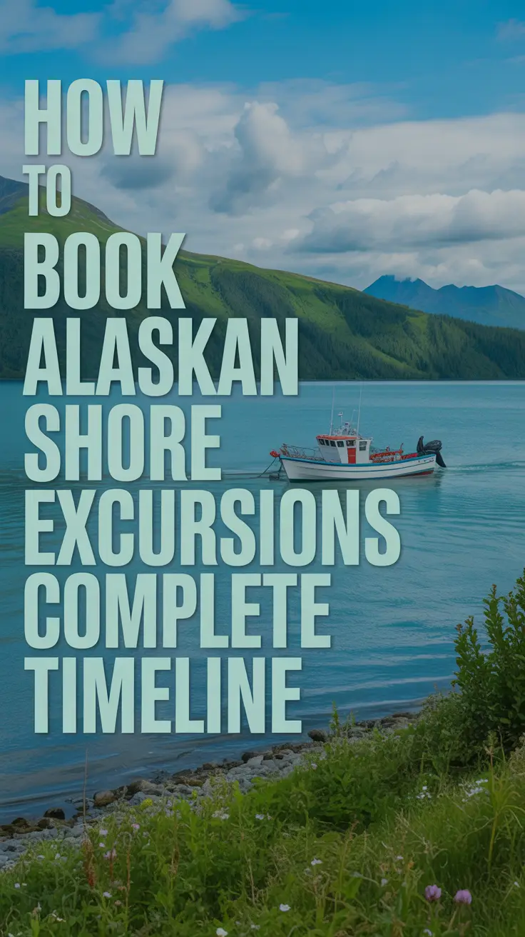 How to Book Alaska Shore Excursions Complete Timeline 🛳️