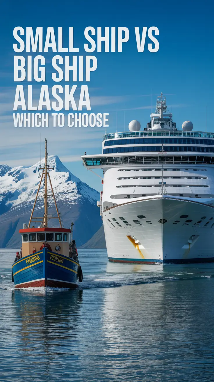 Small Ship vs Big Ship Alaska Which to Choose 🛳️