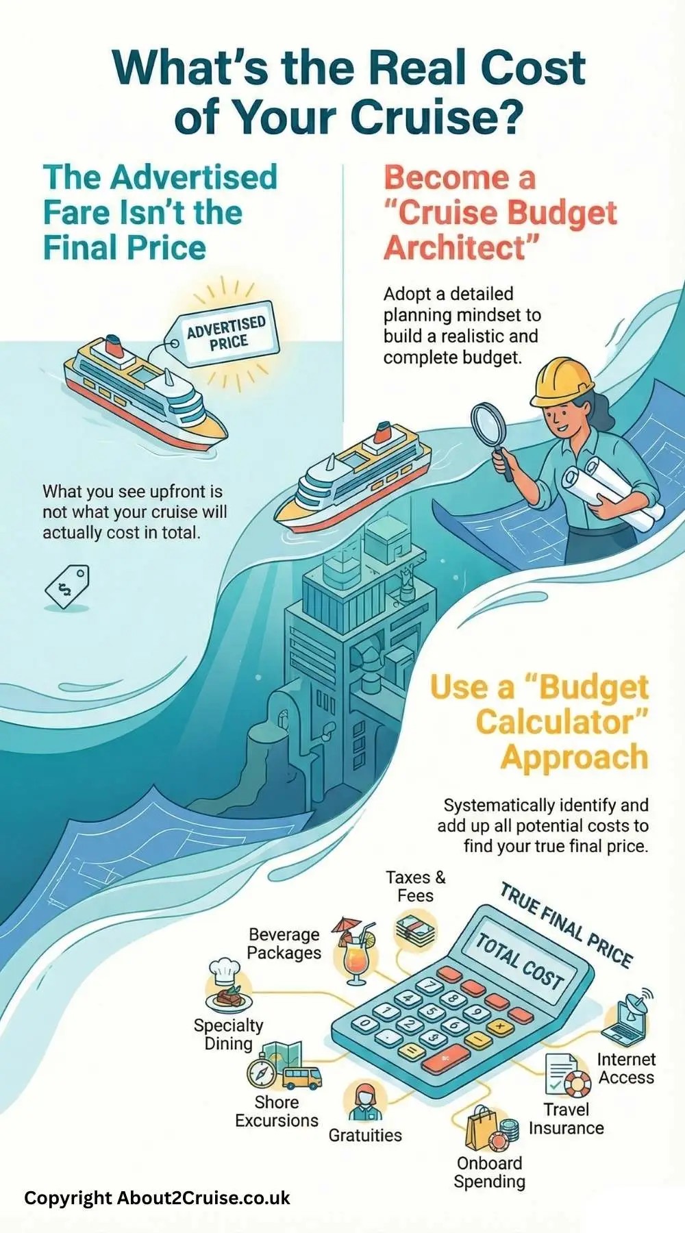 Cruise Cost Calculator: Calculate Your Real Total Spend | About2Cruise